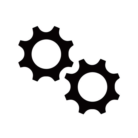 icono de engranaje de configuración transparente PNG