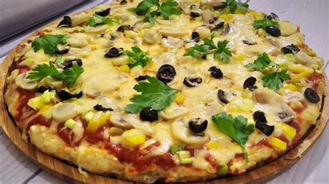 Пицца Рецепт пиццы без теста Пппицца Pizza Recipe Without Dough Youtube