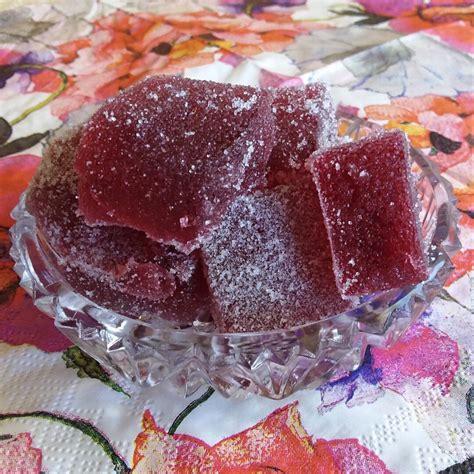 Black Currant And Gin Jellies