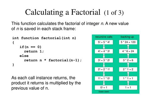 Ppt Lecture 20 Stack Frames And Recursion Powerpoint Presentation