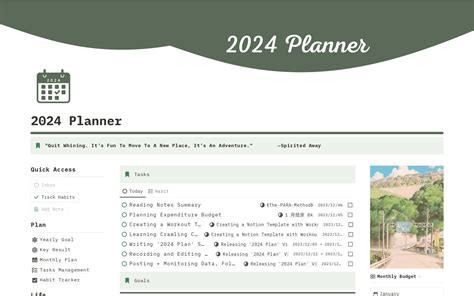 2024 Planner Template by Lazyh | Notion Marketplace