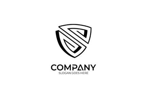Simple Shield Letter S Graphic By Saputroo · Creative Fabrica