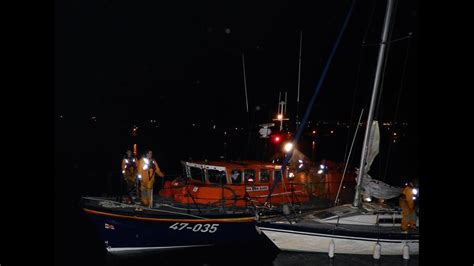 Wicklow Rnli Tow Yacht To Safety Rnli