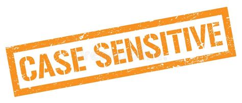 Case Sensitive Stock Illustrations 66 Case Sensitive Stock