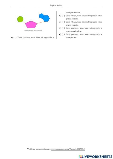 Biologia Online Exercise For Live Worksheets