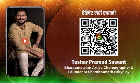 Tushar Pramod Sawant Bharatanatyam Artist Choreographer And Founder Shambhunath Nrityalay Mumbai