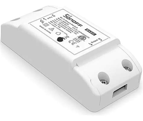 Interruptor Inteligente Wifi Domotica Sonoff Basic R2 Voz Cuotas