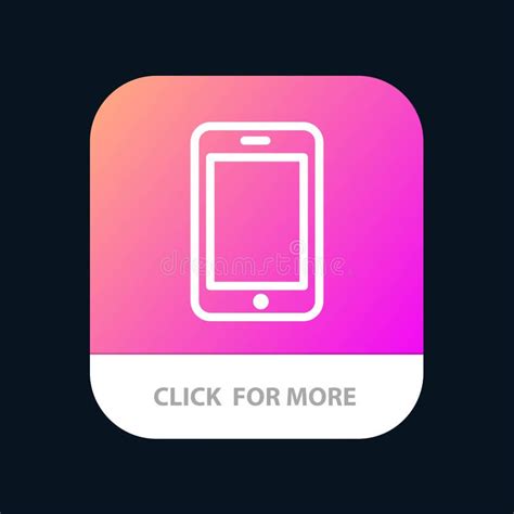 cell mobile phone call mobile app button android and ios line
