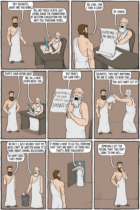 Plato Existential Comics
