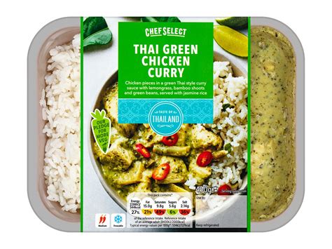 Chef Select Thai Chicken Ready Meals Assorted Lidl