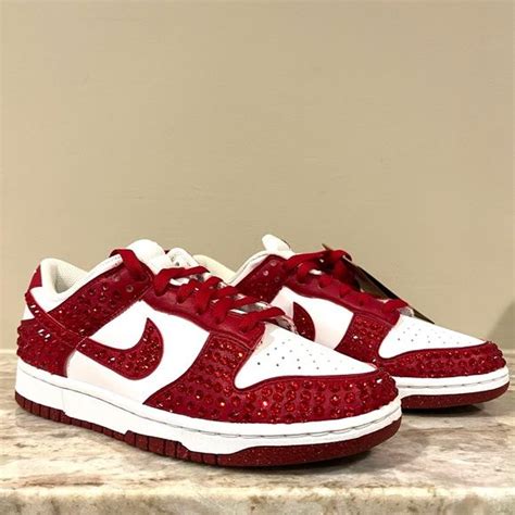 Womans Gym Red Nike Dunks Quinceanera Shoes Red Quinceanera Dresses Red Quinceanera Ideas