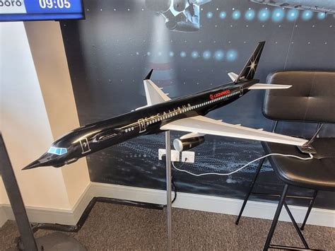 Leonardo Excalibur Testbed For Tempest Fcas Model Airplane Mock Up
