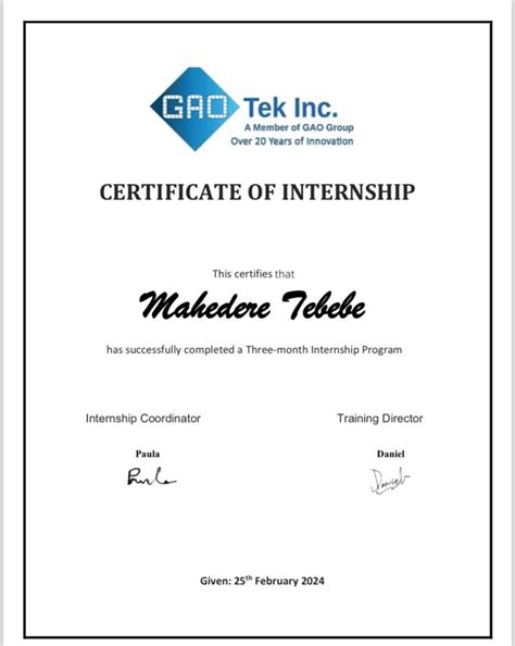 Mahedere Tebebe On Linkedin I Am Excited To Announce That I Have