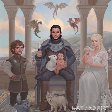 《权力的游戏》黑死神被复制，雪诺穿龙家战袍，网友：龙妈稳了 每日头条