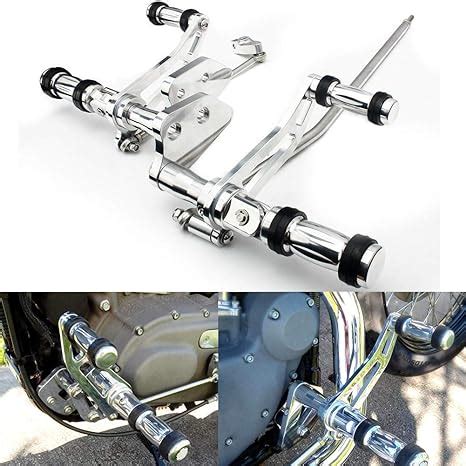 TARAZON Vorverlegte Fußrastenanlage Forward Control für Harley Dyna Street Bob 2006 2017 Low