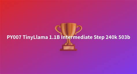 Nlpguy Py Tinyllama B Intermediate Step K B At Main