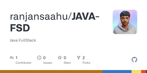 Github Ranjansaahu Java Fsd Java Fullstack