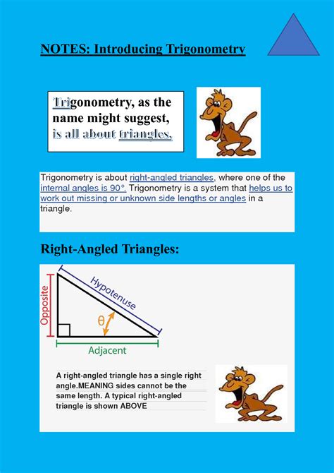 SOLUTION Study Material Trigonometry Simply Explained Studypool