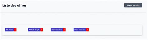 Tutoriel logiciel de facturation et CRM étape 1 Ajouter une offre