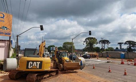 Obras Do Novo Viaduto De São José Dos Pinhais Estão Na Etapa De