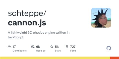 github schteppe cannon js a lightweight 3d physics engine written in