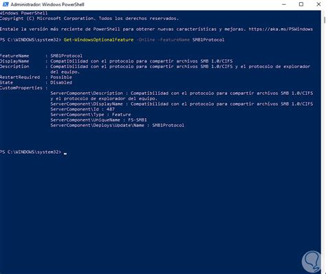 Activar O Desactivar Smb2 O Smb1 Windows 11 Solvetic