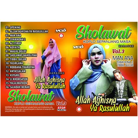 Kaset VCD Video Terbaru Musik Lagu Sholawat Koplo Sepanjang Masa Vol 3