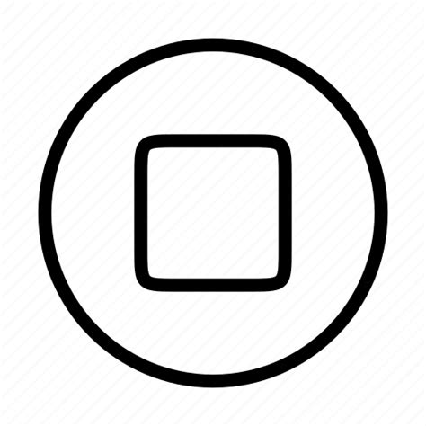 Icon Button Record Record Button Recording Icon