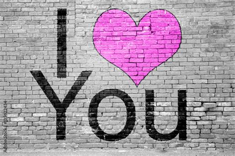 I Love You Graffiti Style