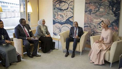 Sheikha Moza Graces Silatech Events In Geneva Gulf Times