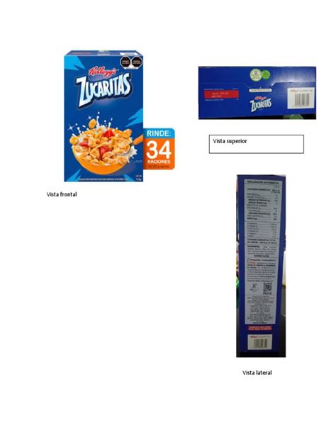 Cereal Zucaritas Pdf Comida Y Bebida
