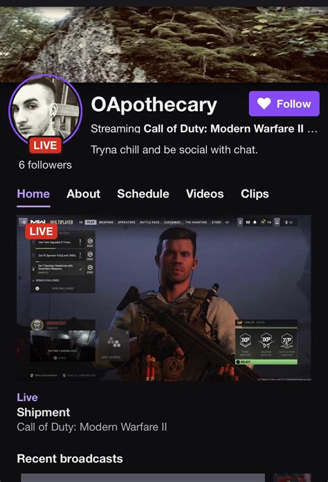 New Streamer Twitch Cod R Streamersupport