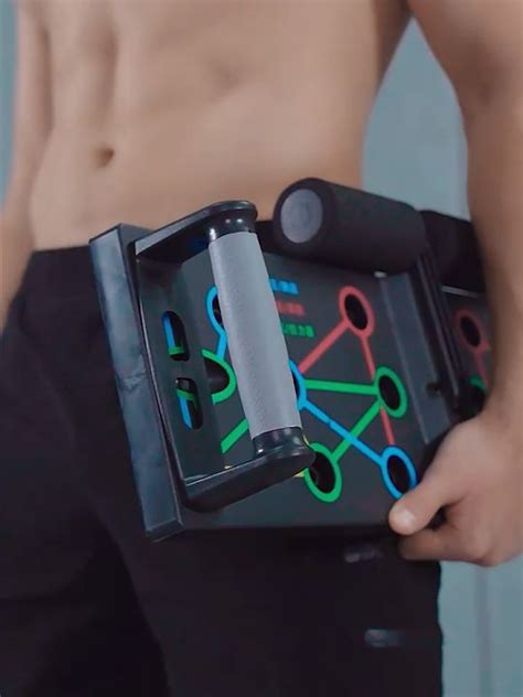 12 In 1 Push Up Board System Foldable Portable Home Fitness Exercise