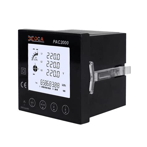 Custom Pac2000 Multi Function Wifi Tuya Smart Electric Prepaid Panel