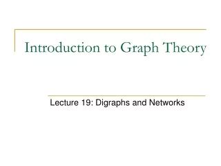 PPT Introduction To Graph Theory PowerPoint Presentation Free Download ID 4678772