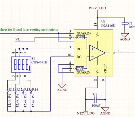 Ina116 Low Input Impedance Amplifiers Forum Amplifiers Ti E2e Support Forums