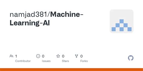 GitHub Namjad381 Machine Learning AI