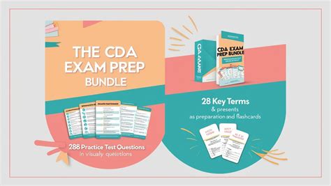CDA Exam Prep Bundle Practice Test 286 Questions Flashcards 28 Terms Ace Your CDA