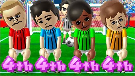 Wii Party MiniGames Player Vs Tyrone Vs Sakura Vs Pierre 4 Players