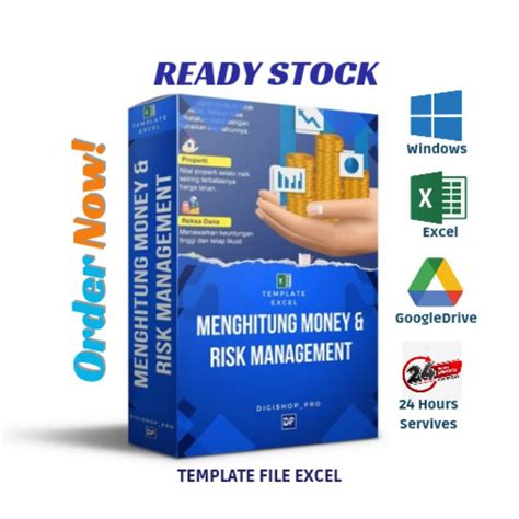 Jual Rumus Otomatis Saham Menghitung Money And Risk Management Tt2414