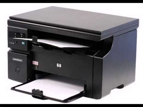 HP LJ M1132 - YouTube