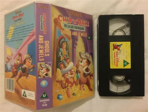 Disney Chip N Dale Rescue Rangers Ghouls And Jewels Vhs Video £9 99 Picclick Uk