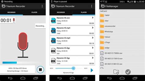 5 Best Free Android Voice Recorder For Android Phone Dr Fone