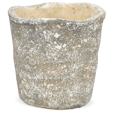 Matches21 Home And Hobby Blumentopf Blumentopf Gekalkt Beton Antik Look