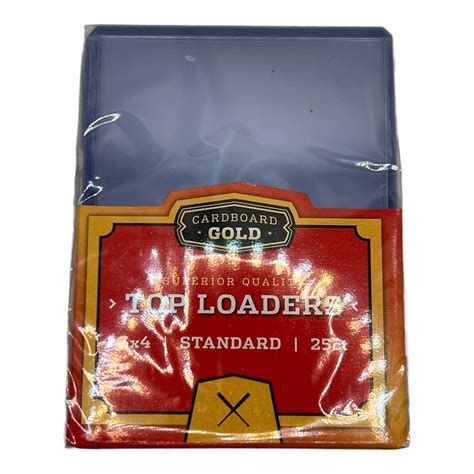 Standard 3x4 Top Loaders 25 Count Pack — Collectible Craze America