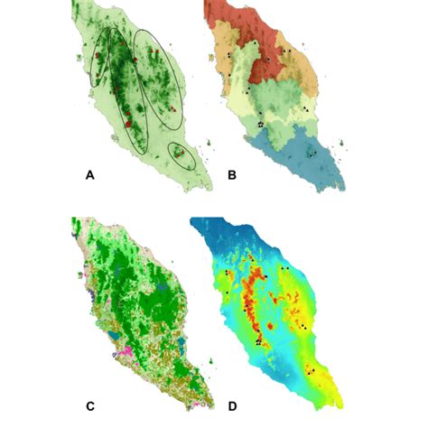 Environmental Layers Used To Generate Resistance Matrices In Download Scientific Diagram