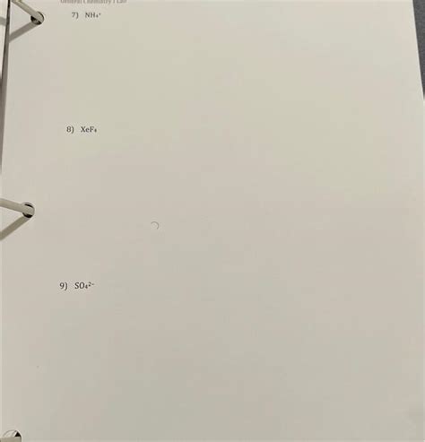 Solved I Need Help With Drawing The Lewis Structures And Chegg