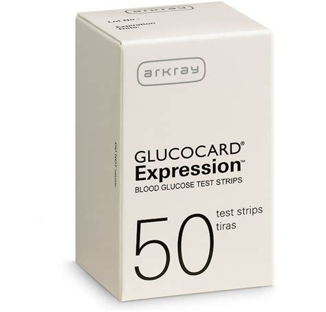 Glucocard Expression Test Strips 50 Strips Box Jandb At Home