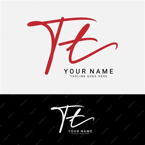 Premium Vector Tt Initial Letter Logo Alphabet Tt Handwritten