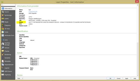 Getting Extent Of Layer In Qgis Geographic Information Systems Stack